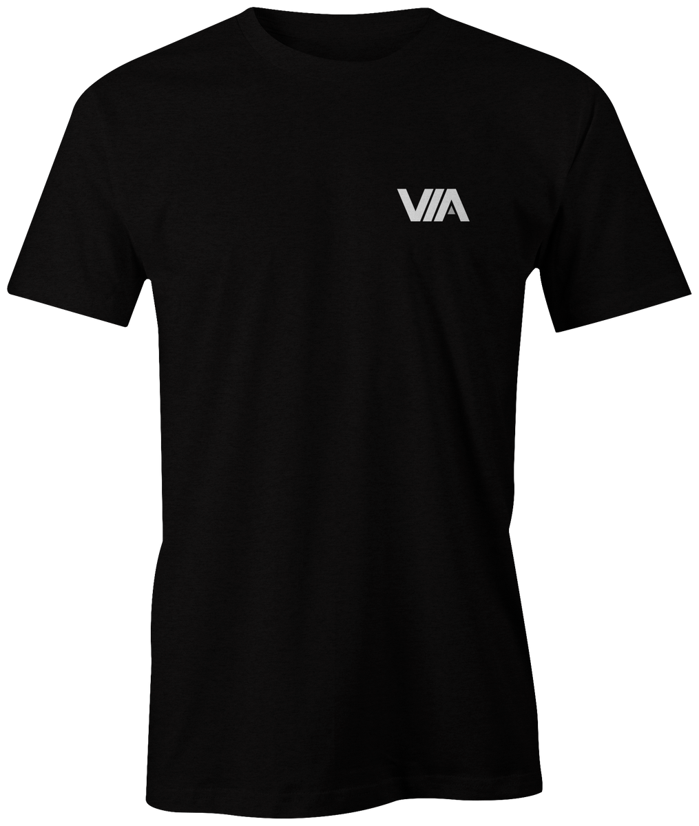 Chris Via Logo Tee – The House Bowling